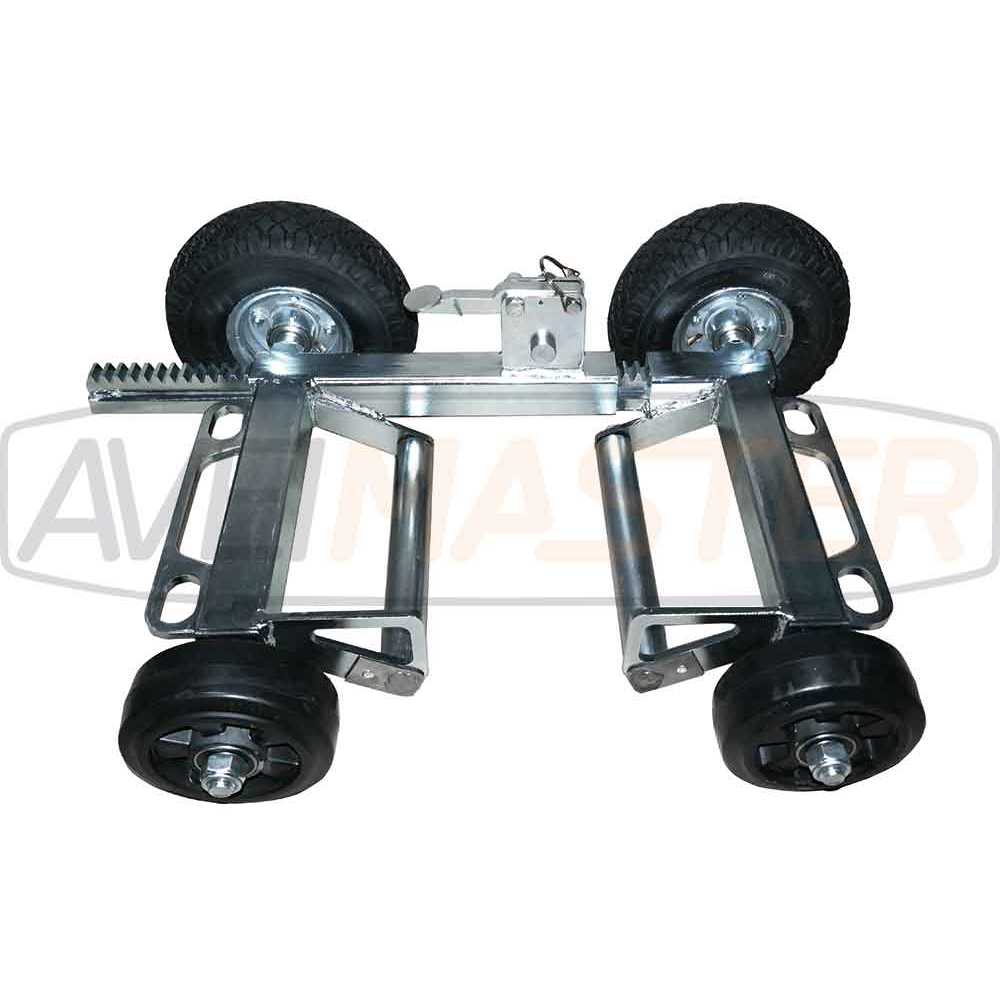Self-Loading Dolly 2 Air+2 Solid Wheels Left Side 800 kgs