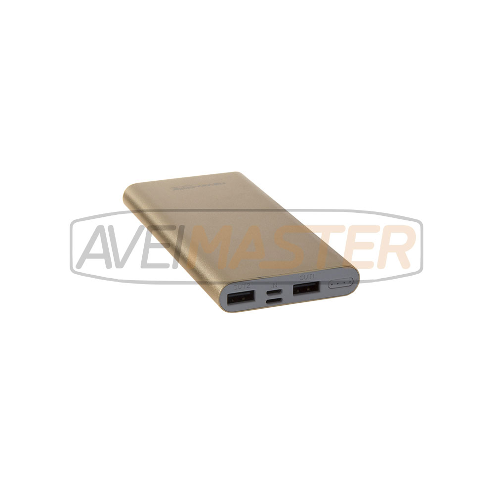 Power bank Corpo Aluminio Gold 10.000 Mah PB-5710